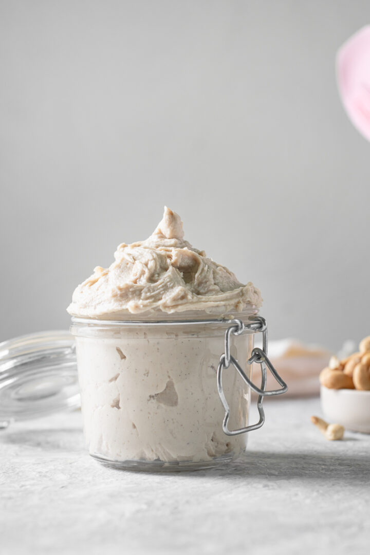 Maple Vanilla Cashew Whipped Cream (No Dairy) | Beet of the Wild