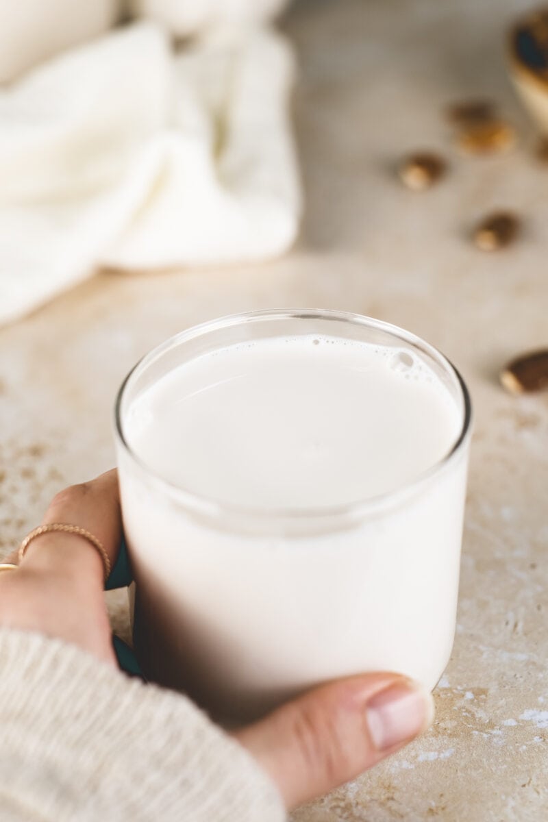 How to Make Unsweetened Almond Milk | Beet of the Wild