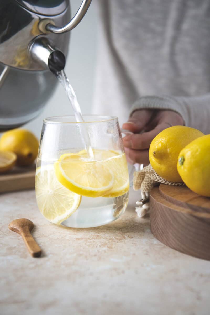 How to Make Hot Lemon Water | Beet of the Wild