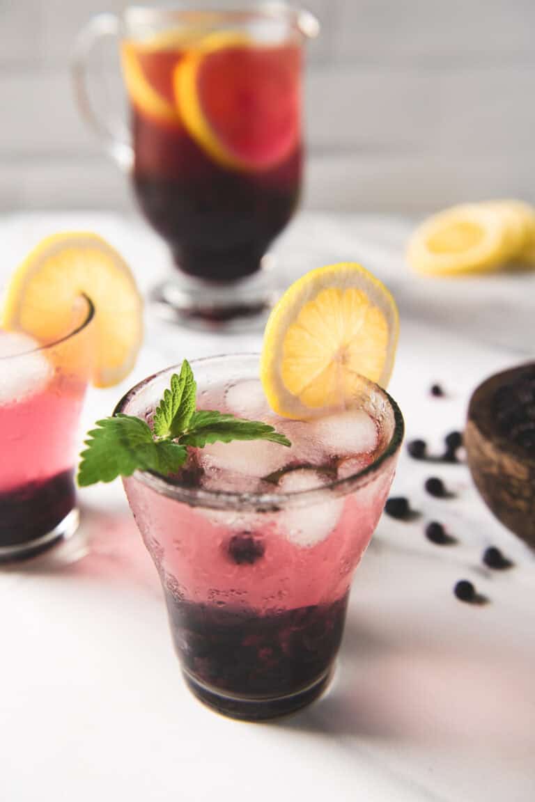 Blueberry Lemon Infused Water (Recipe + Benefits) | Beet of the Wild